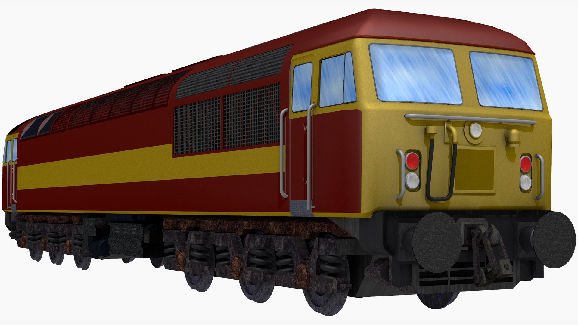 British Rail Class 56 Diesel Electric Locomotive Model - TurboSquid 1856224