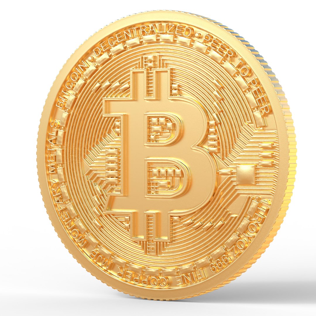 3D Bitcoin Coin Bit - TurboSquid 1693852