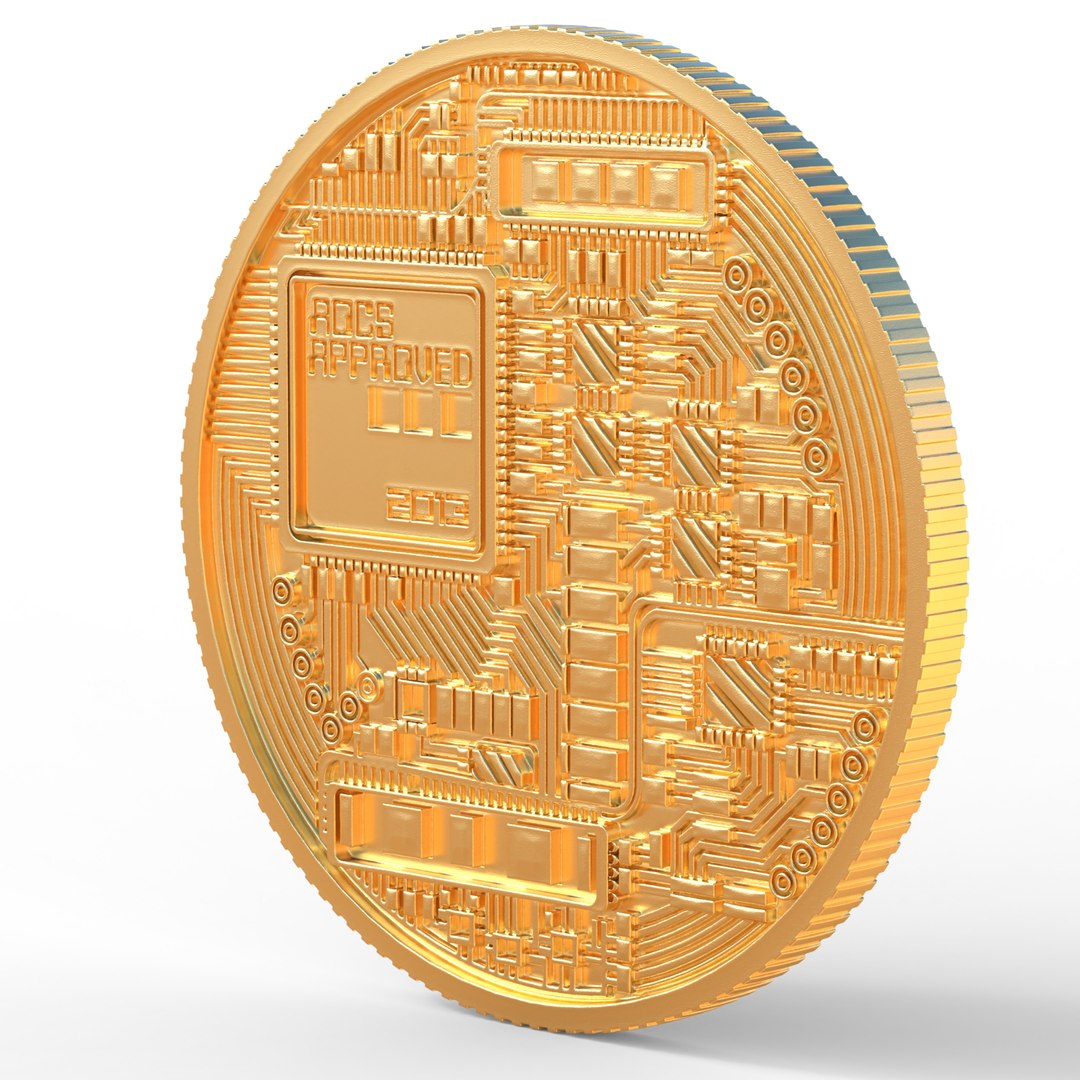 3D Bitcoin Coin Bit - TurboSquid 1693852