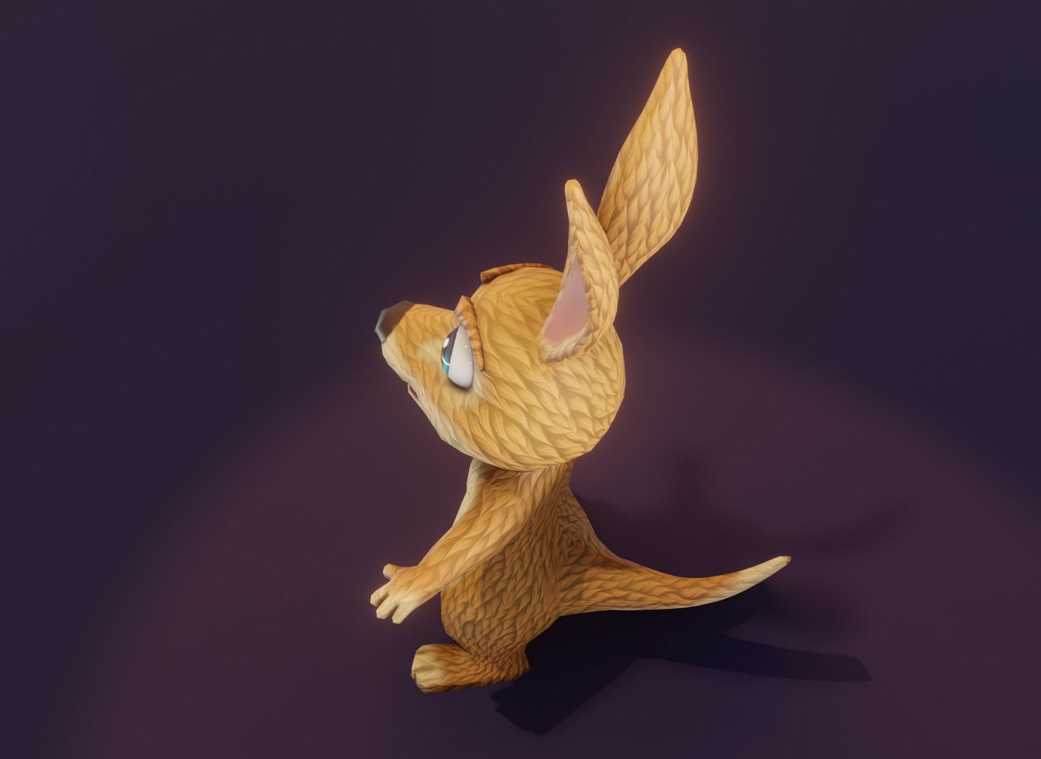 3D Cartoon Kangaroo Animated Model - TurboSquid 2007379