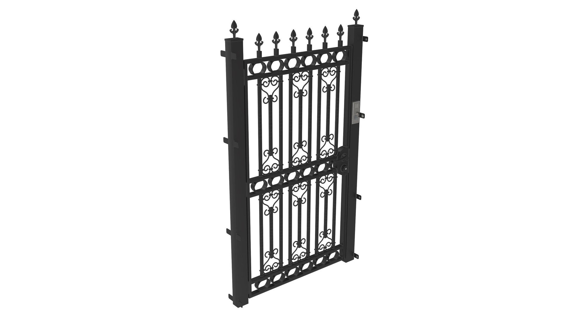 Iron Gate 3D Model - TurboSquid 2257368