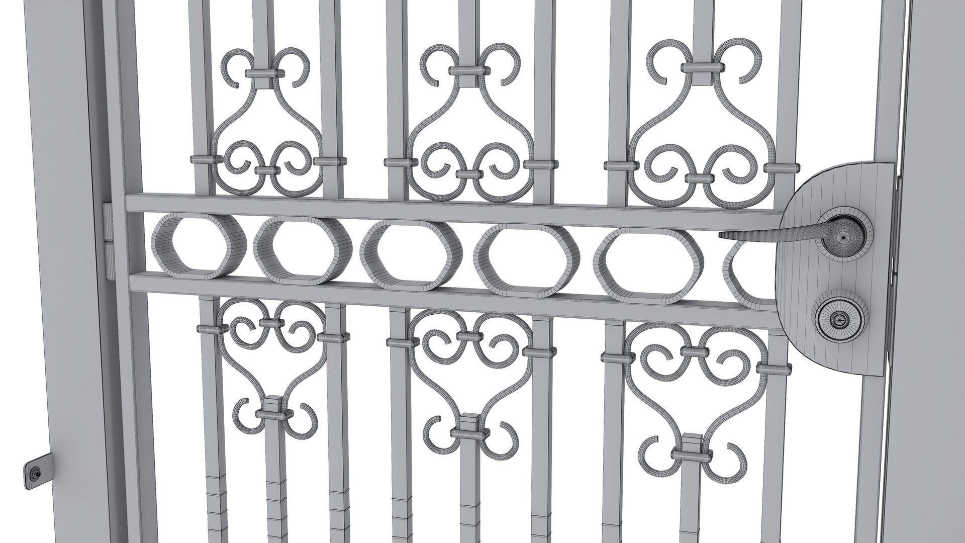 Iron Gate 3D Model - TurboSquid 2257368