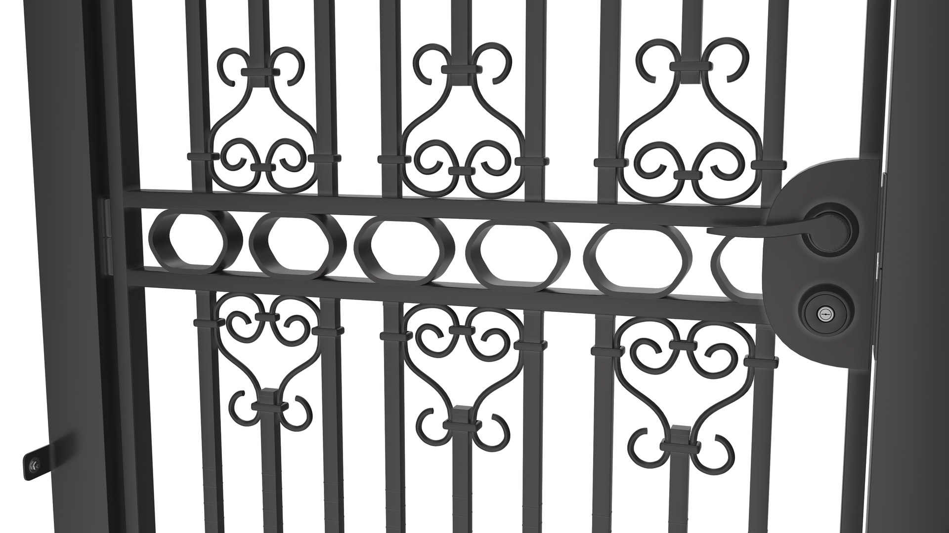 Iron Gate 3D Model - TurboSquid 2257368