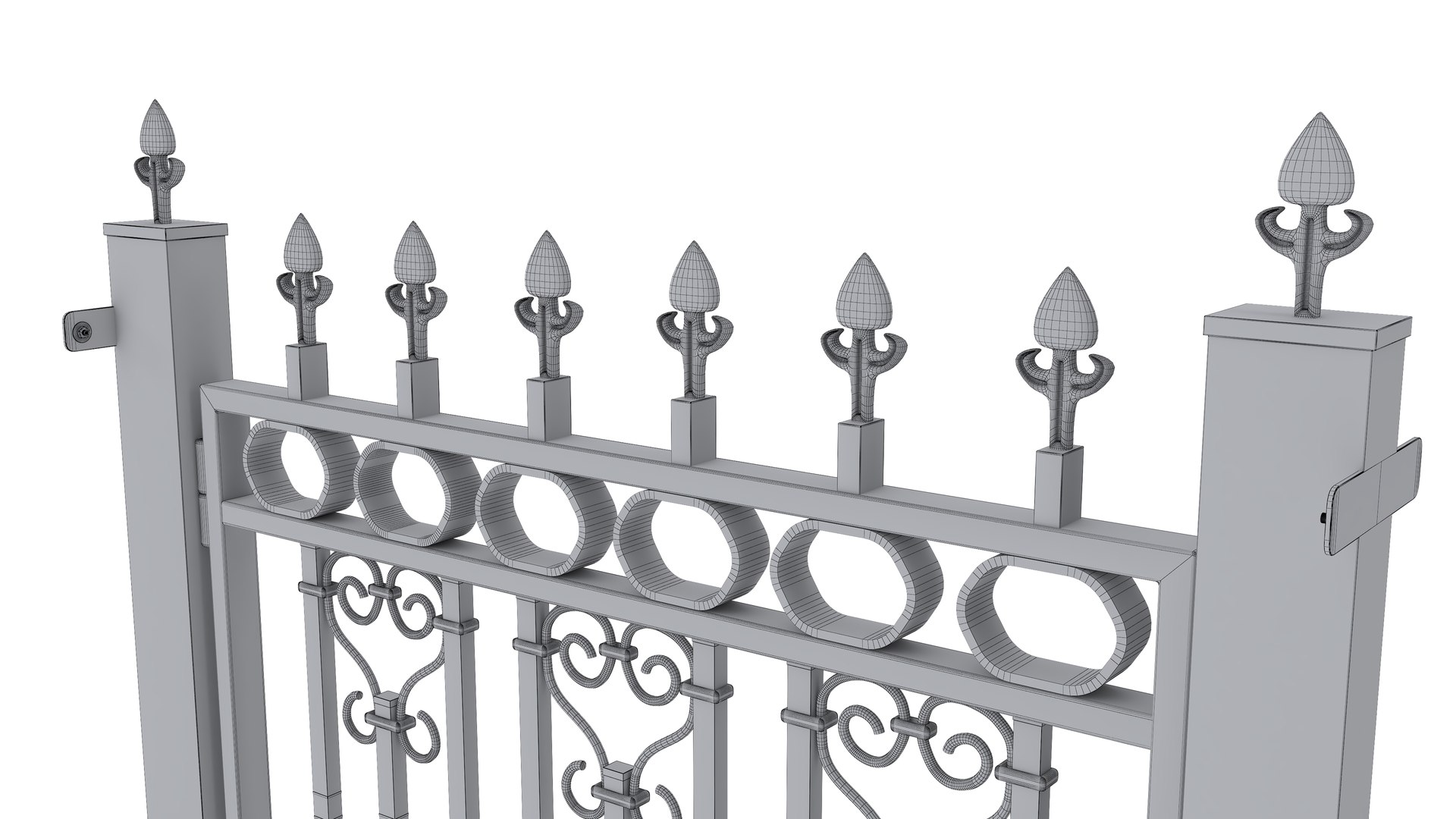 Iron Gate 3D Model - TurboSquid 2257368