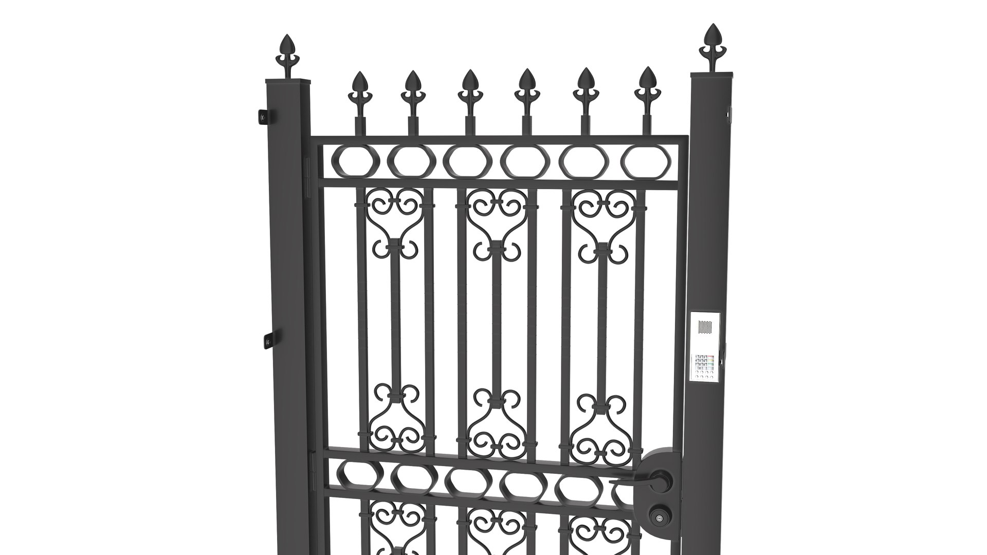 Iron Gate 3D Model - TurboSquid 2257368