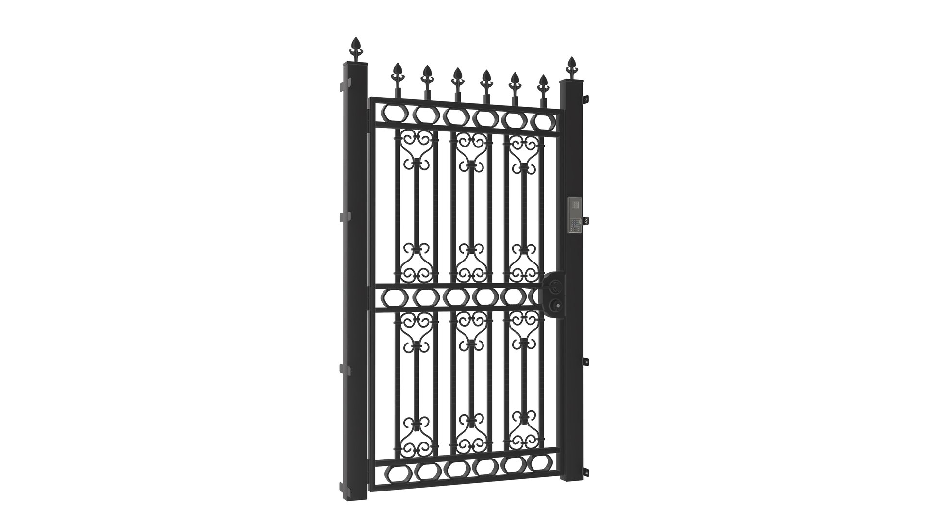 Iron Gate 3D Model - TurboSquid 2257368