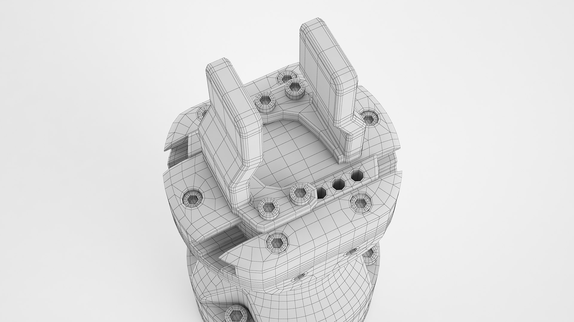 Robotiq robot hand 3D - TurboSquid 1680887