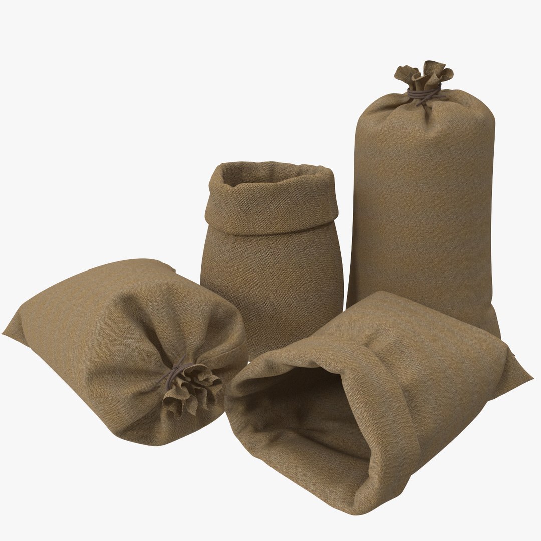3D Sacks Collection 3 model - TurboSquid 2059195