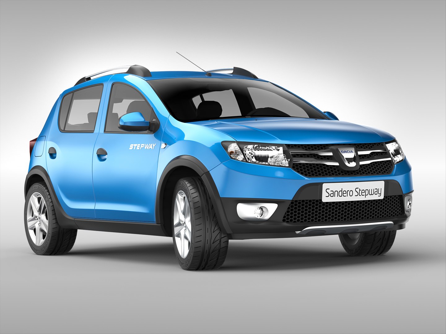 3d Dacia Car