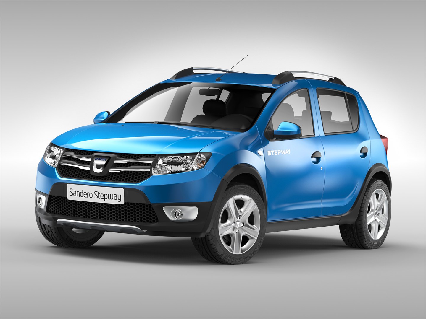 3d Dacia Car