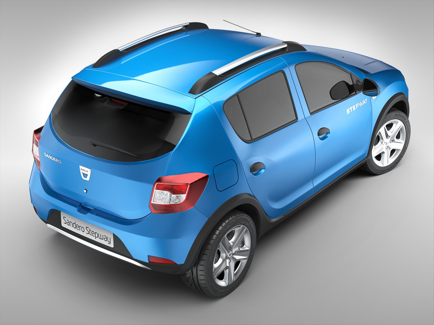 3d Dacia Car