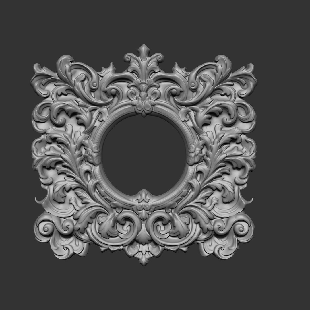3D Bas Relief Frame 240506 02 3D Print Model - TurboSquid 2292114