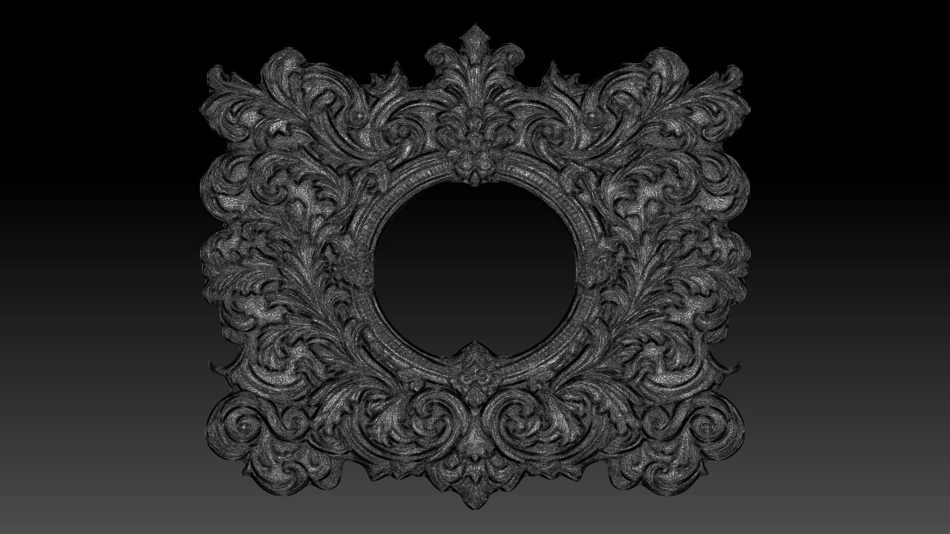 3D Bas Relief Frame 240506 02 3D Print Model - TurboSquid 2292114