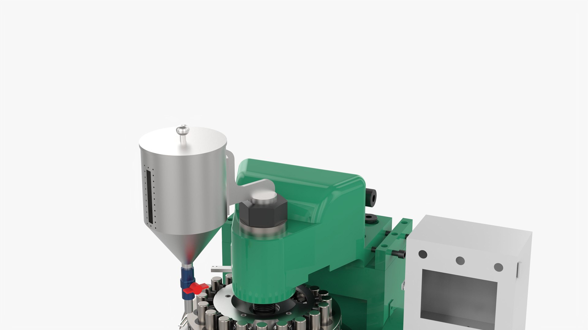 Magnetic Core Powder Molding Machine 3D Model - TurboSquid 2023410