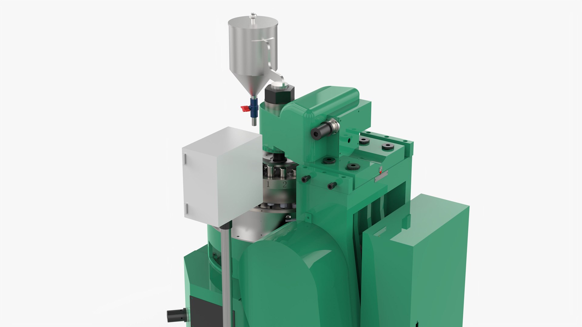 Magnetic Core Powder Molding Machine 3D Model - TurboSquid 2023410