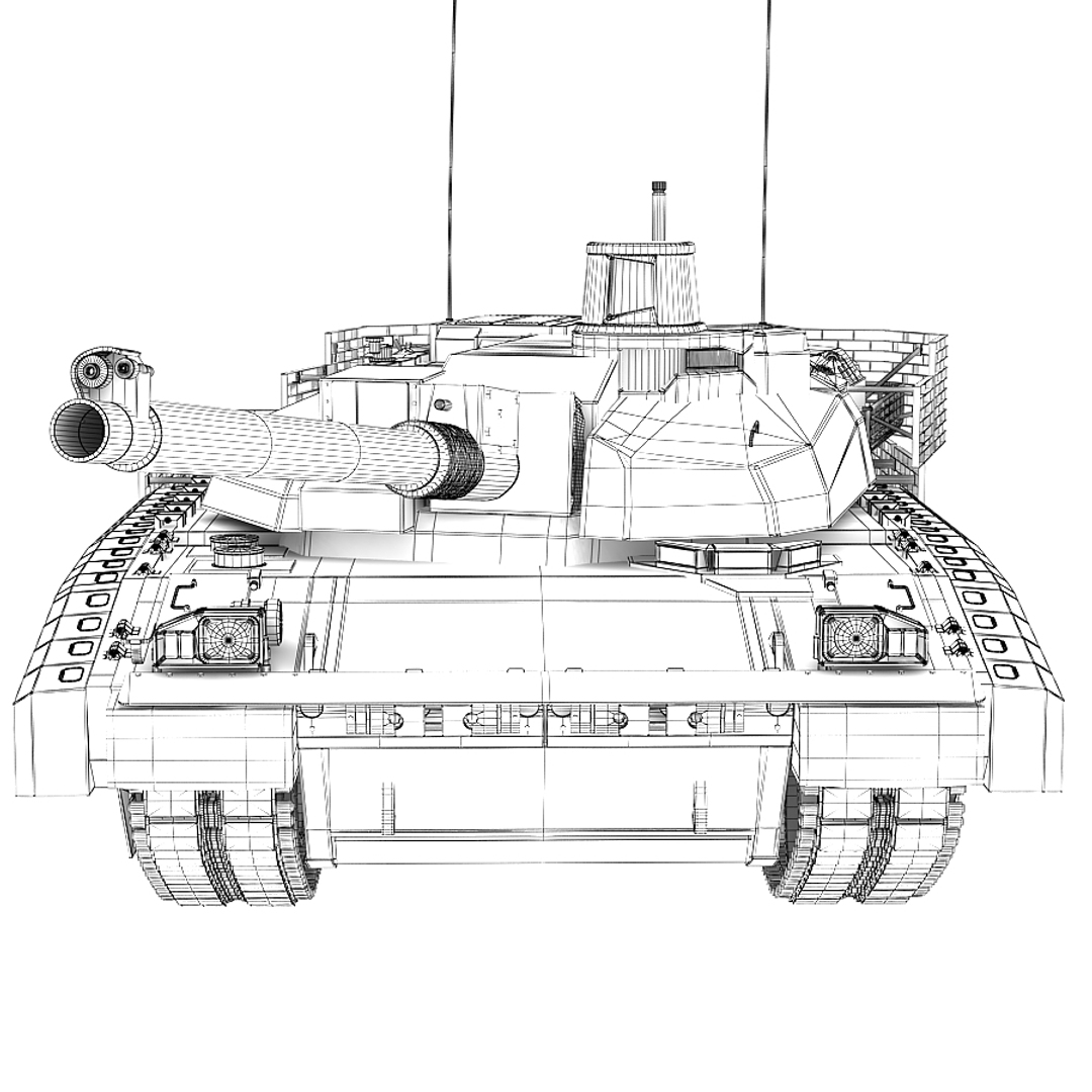 3D model tank amx leclerc xlr - TurboSquid 1443871