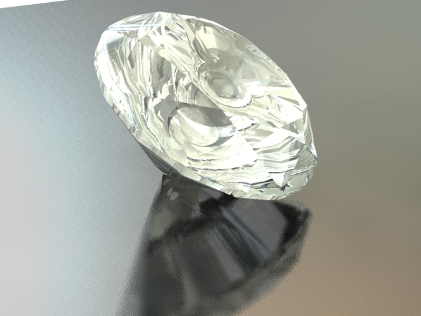 3d Diamond Brilliant Model