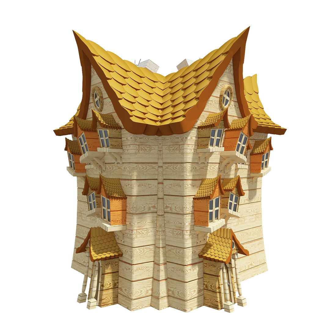 Fantasy house 3D model - TurboSquid 1350797