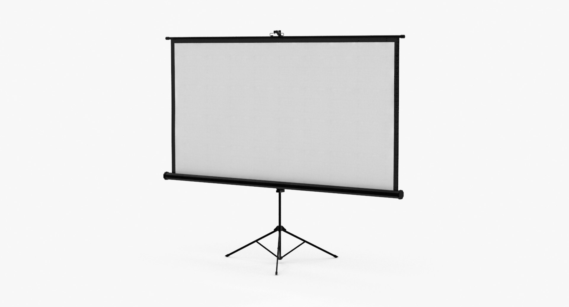 projector screen 3d model