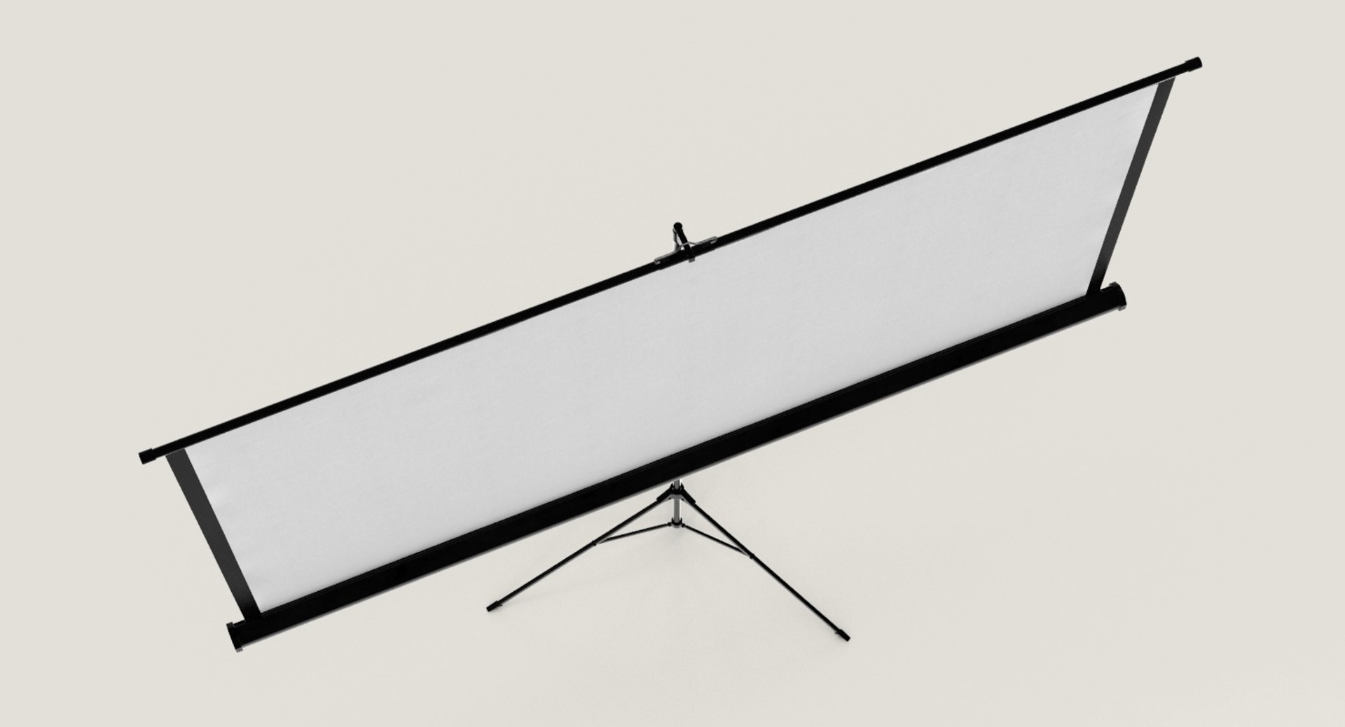 Projector Screen 3d Model