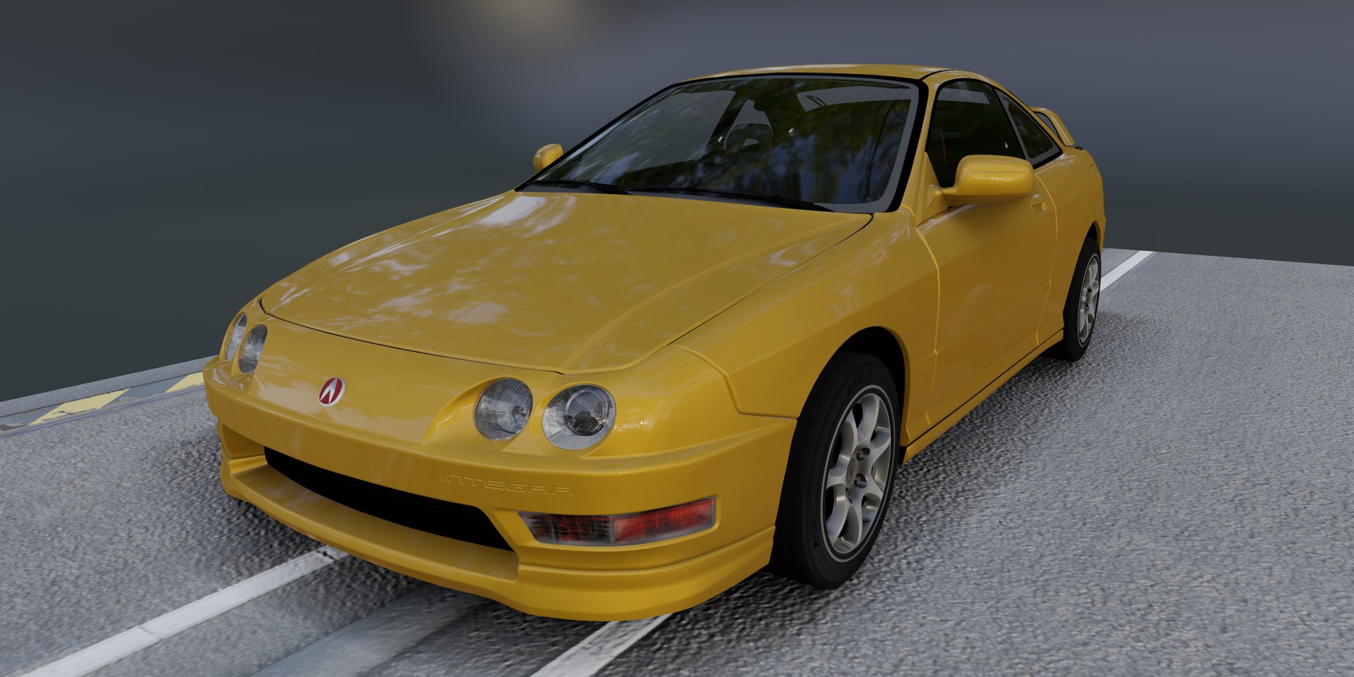 Acura Integra 2001 Modelo 3D - TurboSquid 2048212