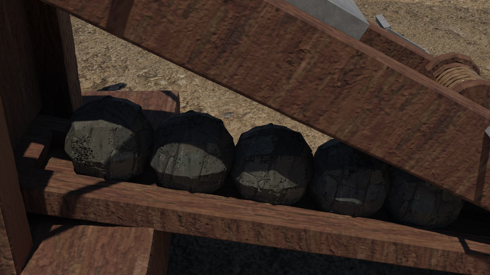 Medieval Springald 3D - TurboSquid 1734226