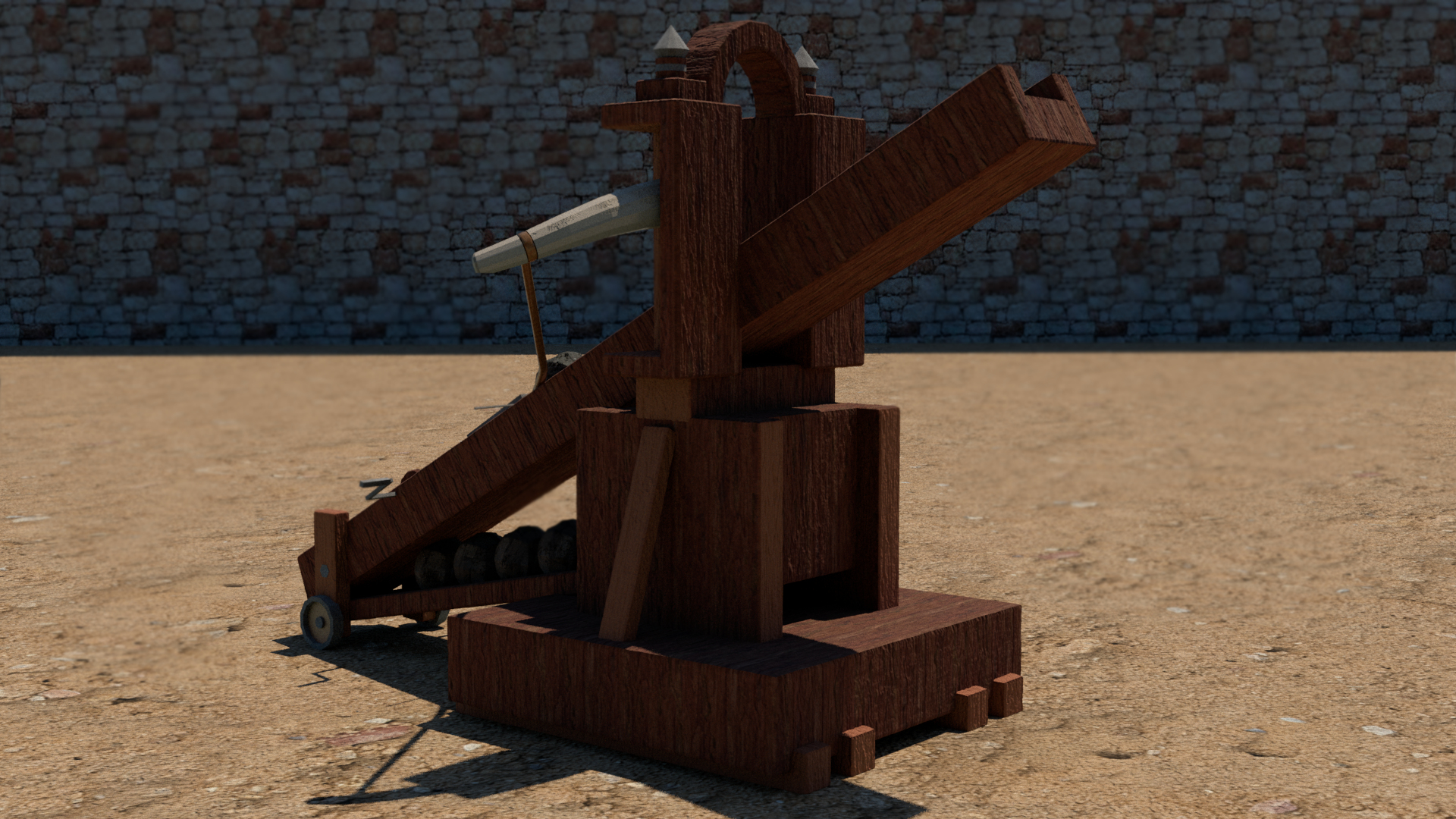 Medieval Springald 3D - TurboSquid 1734226