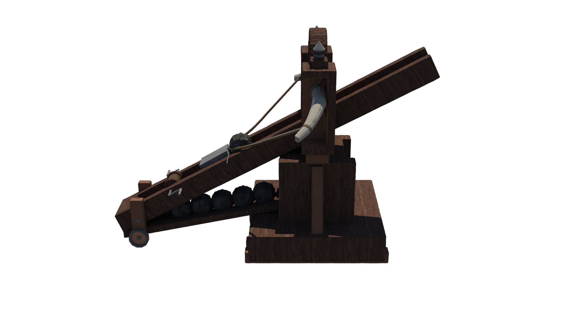 Medieval Springald 3D - TurboSquid 1734226