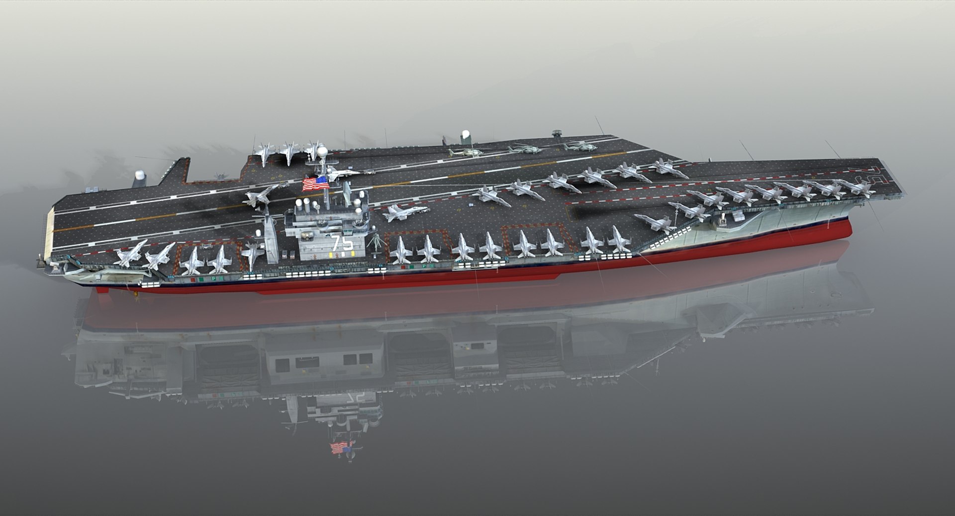 Uss Harry S Truman 3d Model