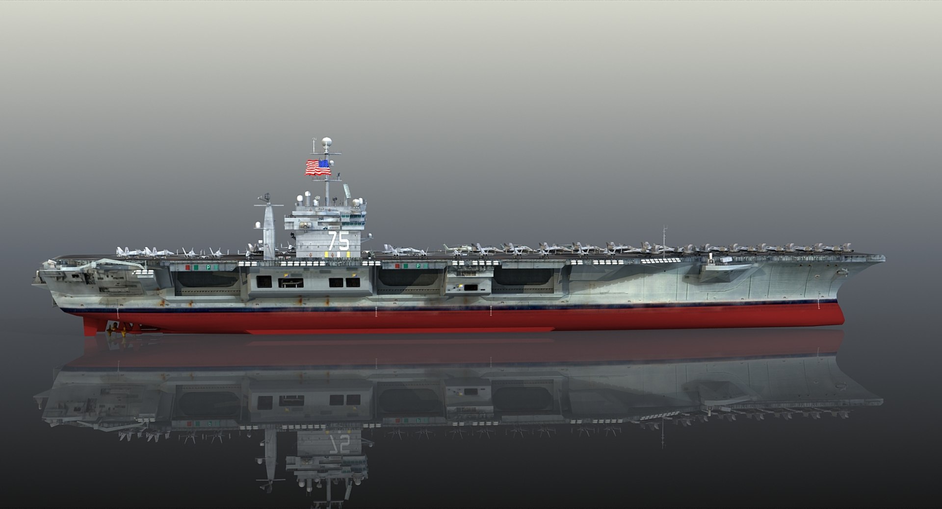 Uss Harry S Truman 3d Model