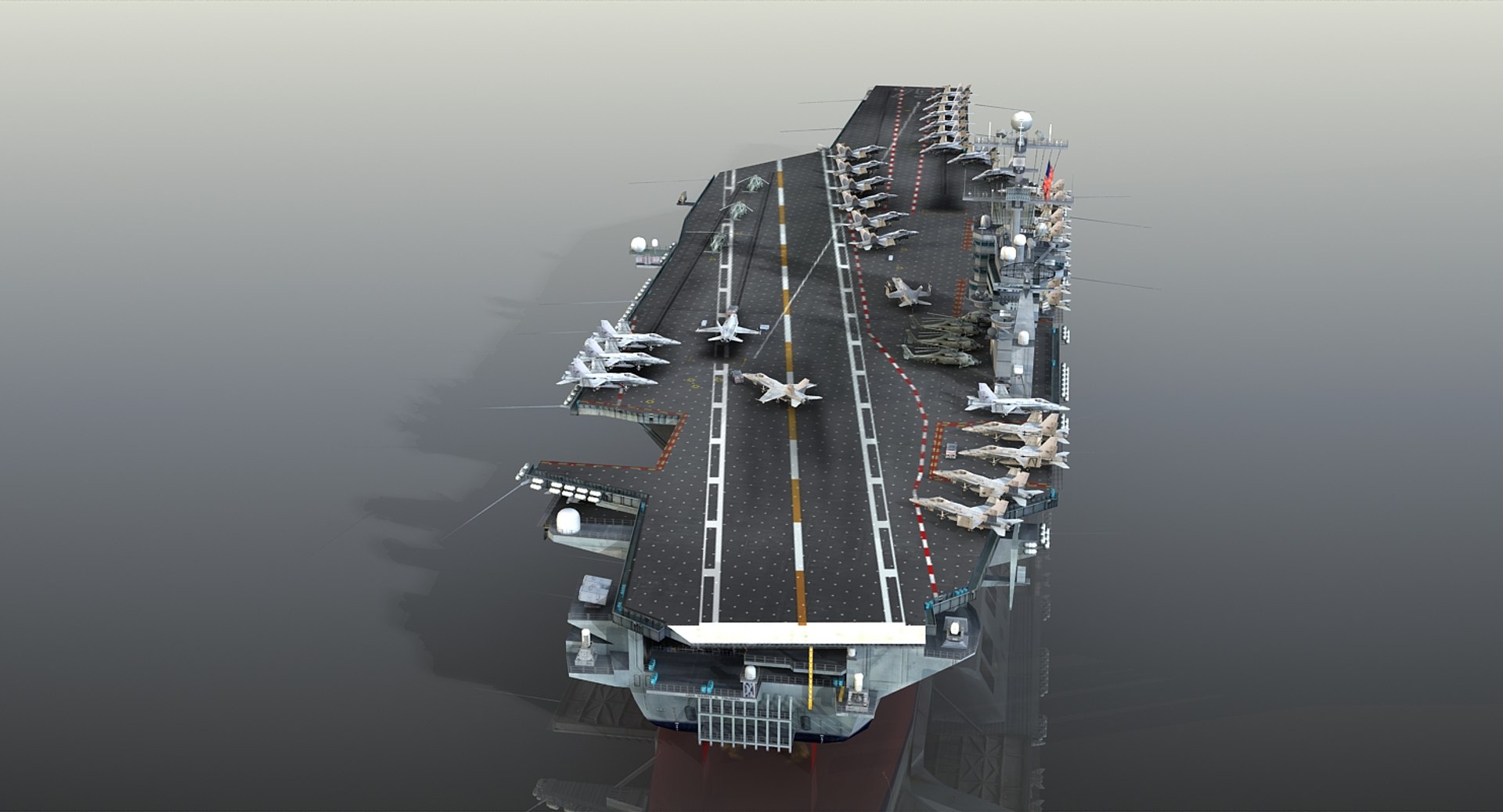 Uss Harry S Truman 3d Model