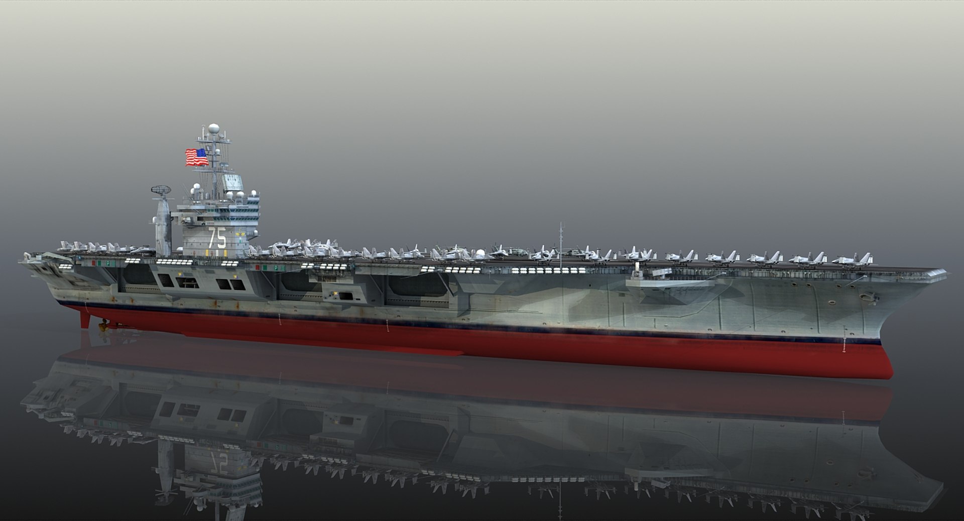 Uss Harry S Truman 3d Model