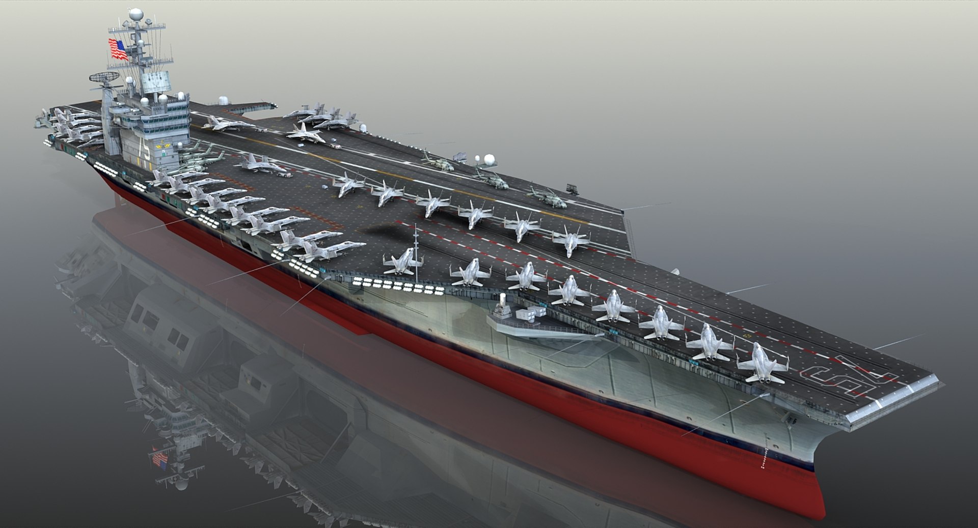 Uss Harry S Truman 3d Model