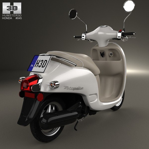 3d 2013 chf50 honda model