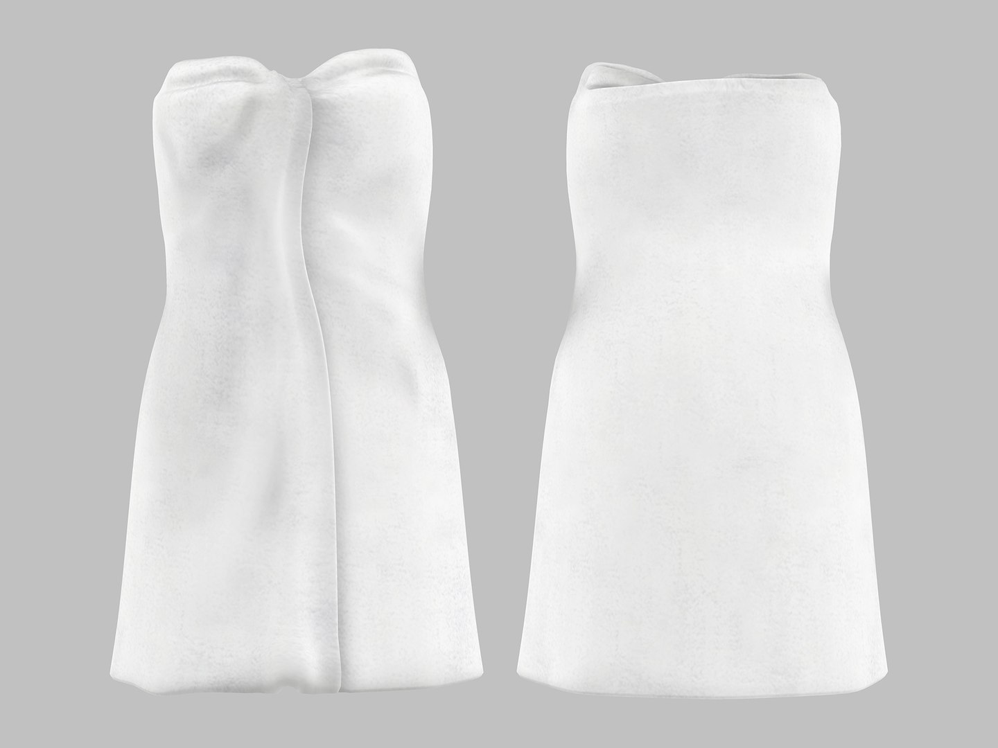 Wrapped Body Around Bath Towel 3D Model - TurboSquid 1737902