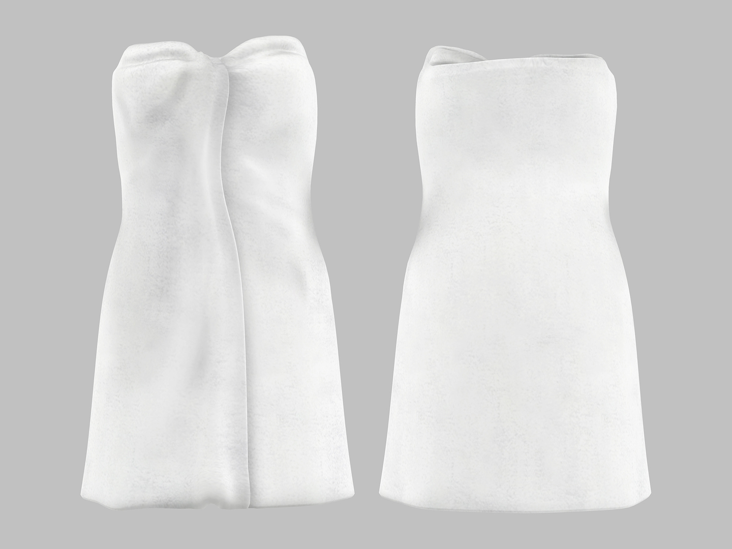 Wrapped Body Around Bath Towel 3D model - TurboSquid 1737902