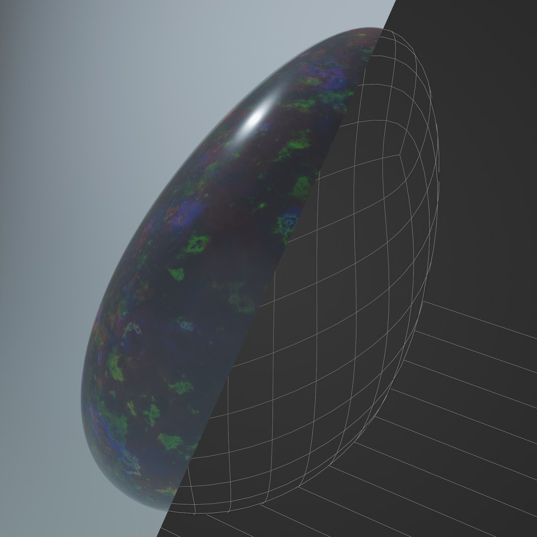 Opal Material 3D Model - TurboSquid 2206368