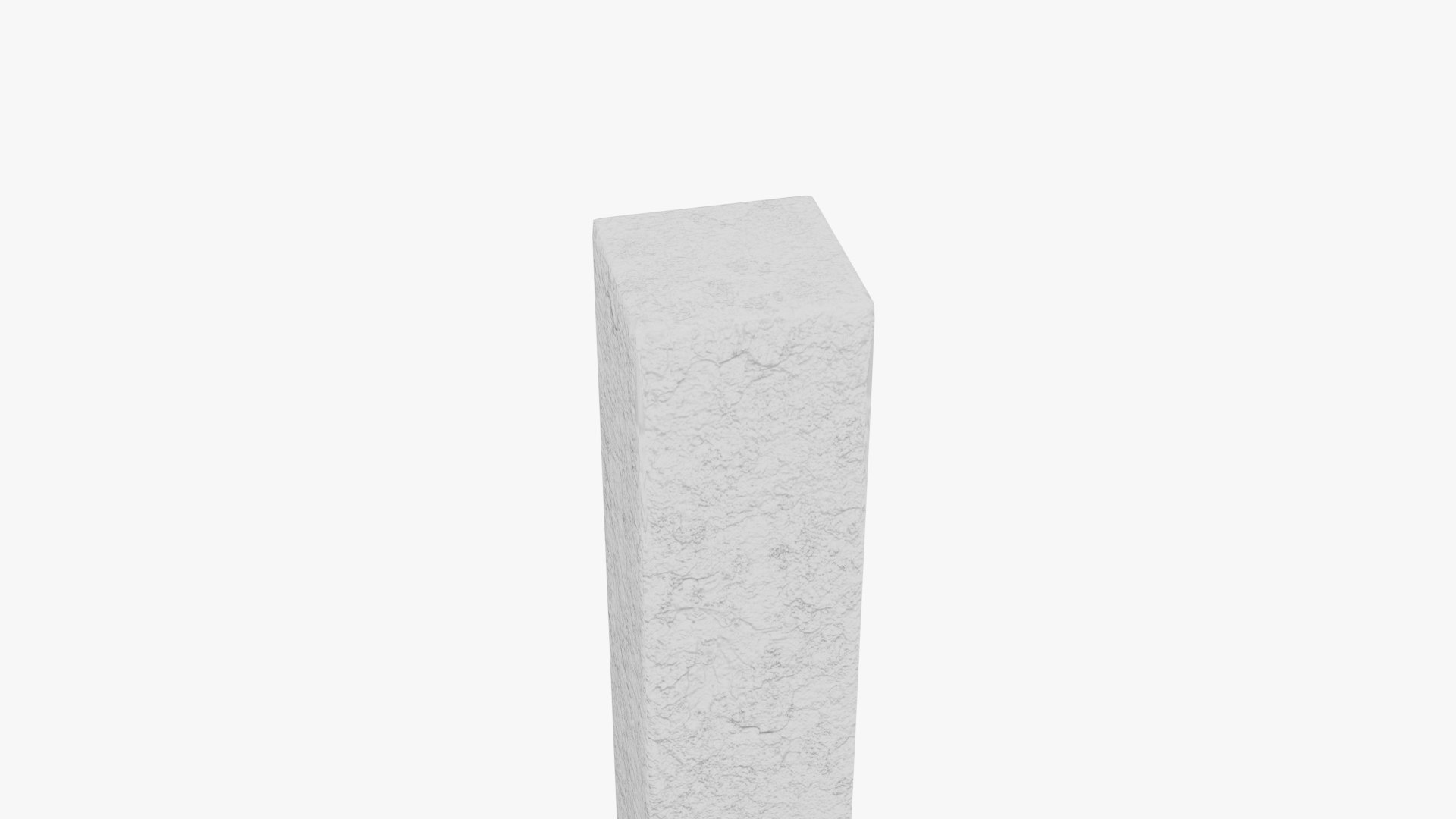 Concrete Column 3D - TurboSquid 2208243