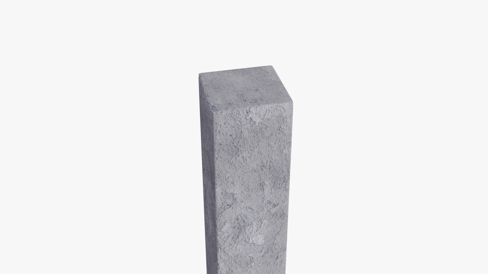 Concrete Column 3D - TurboSquid 2208243