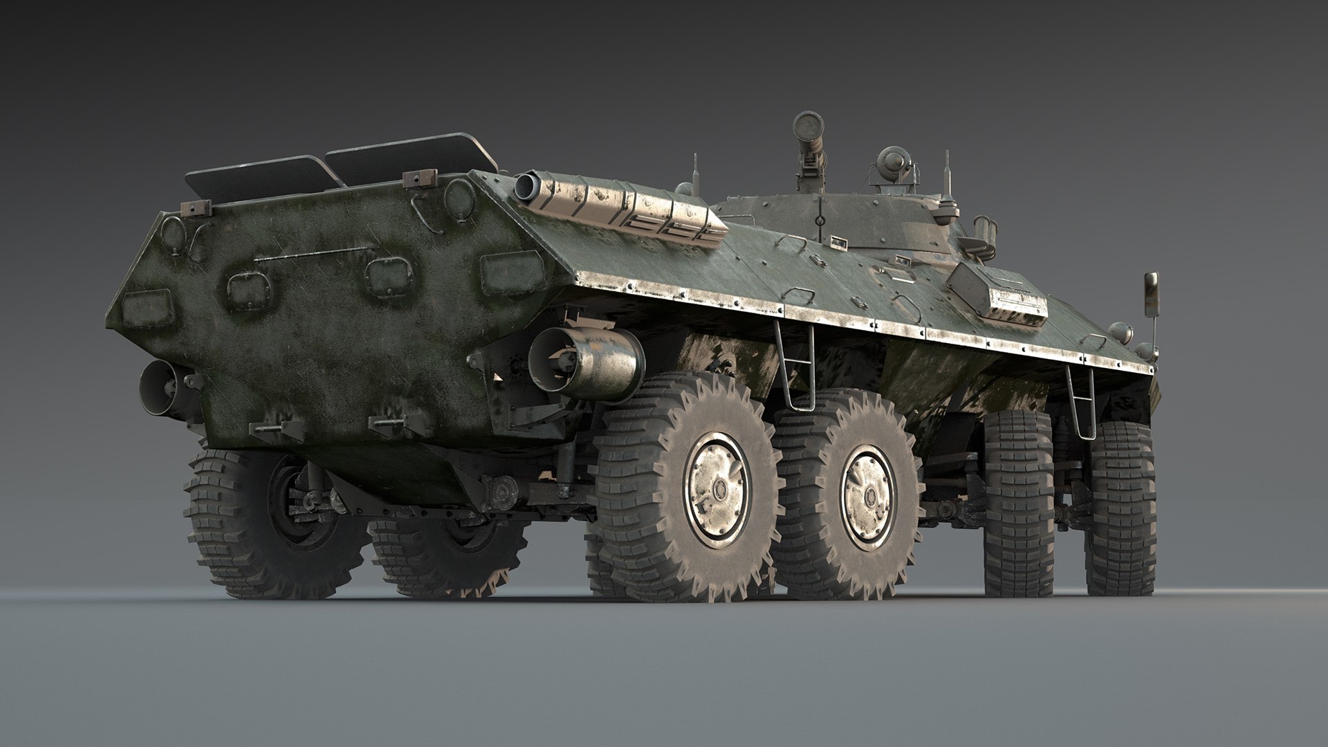 3D Btr-90 Rostok Apc - TurboSquid 1326603
