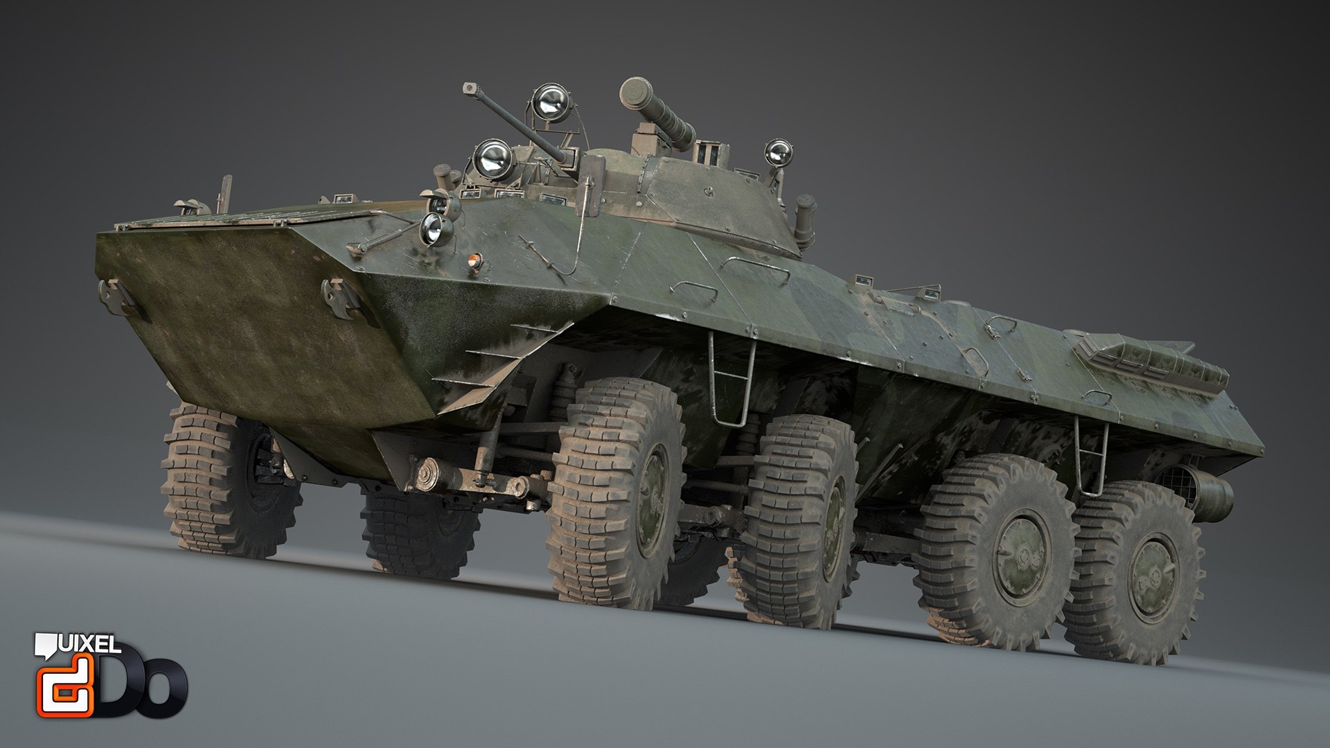 3D Btr-90 Rostok Apc - TurboSquid 1326603
