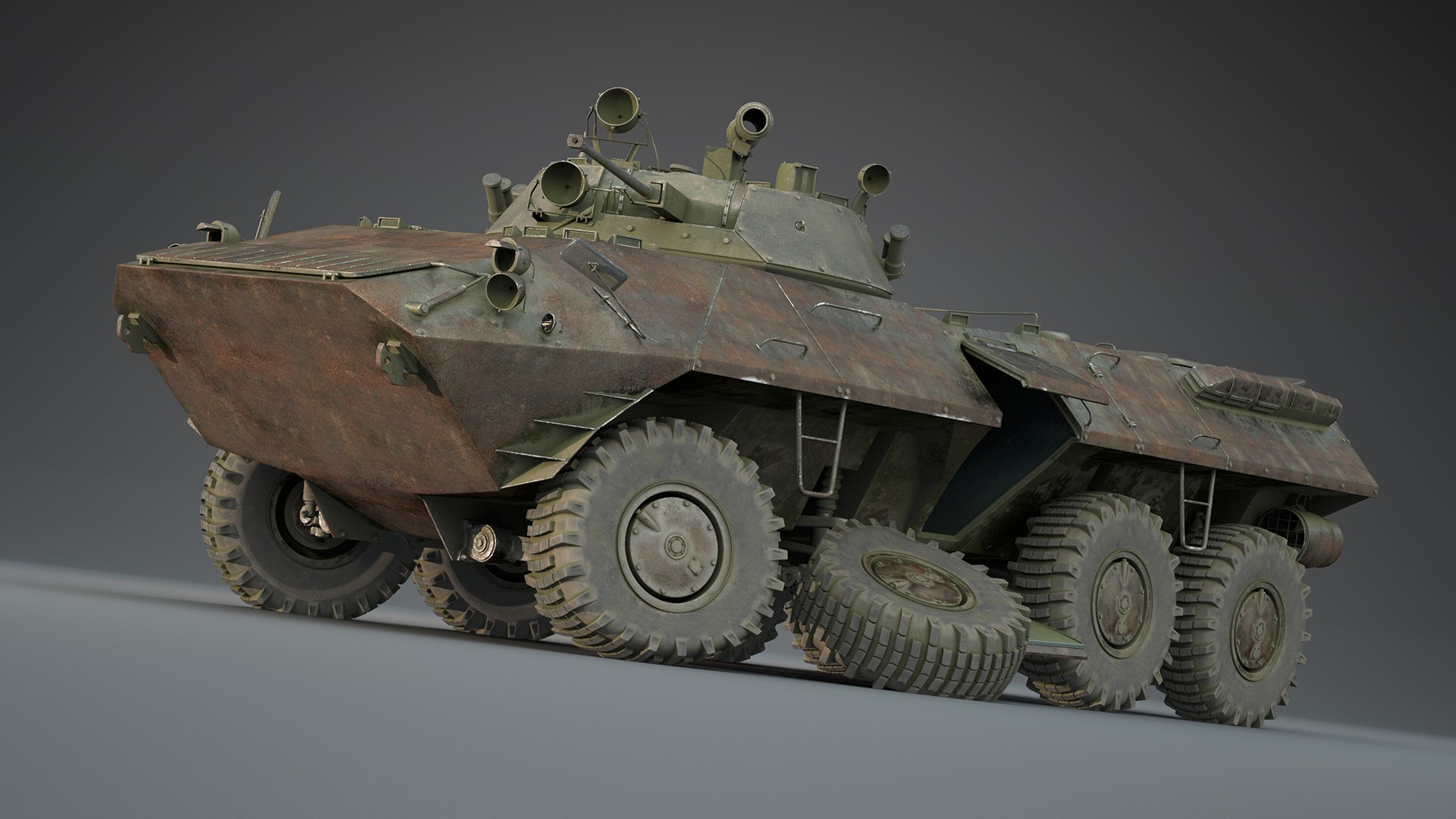 3D Btr-90 Rostok Apc - TurboSquid 1326603