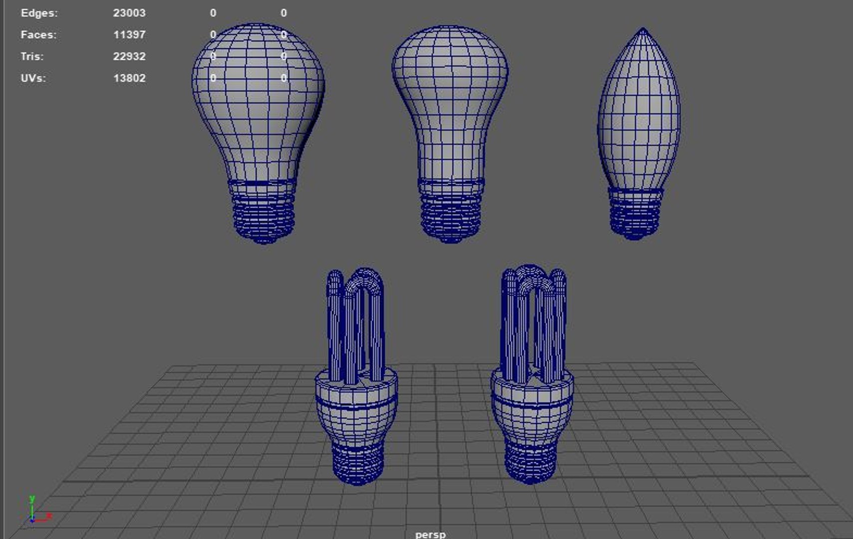 Light Bulbs 3D Model 3D - TurboSquid 2344439