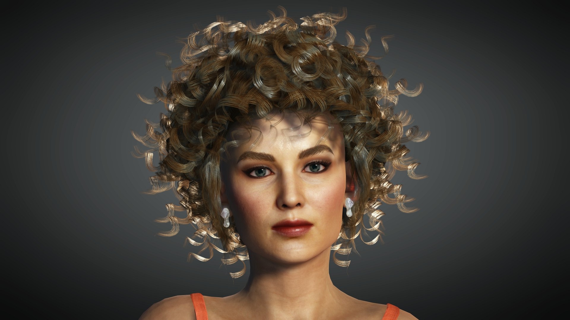 Jennifer Lawrence Rigged - 2500 Free animations tutorial Low-poly 3D ...