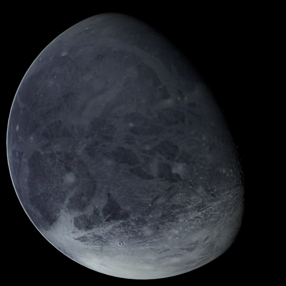 Pluto Planets 3d Model