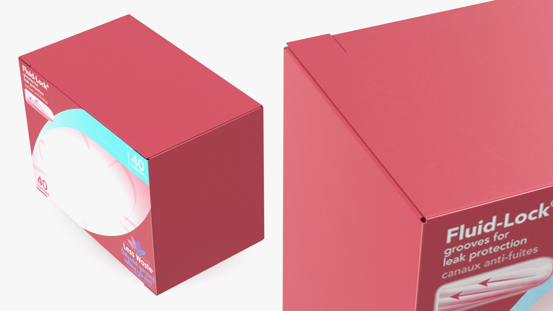 Menstrual Tampons Package 3D Model - TurboSquid 2164583