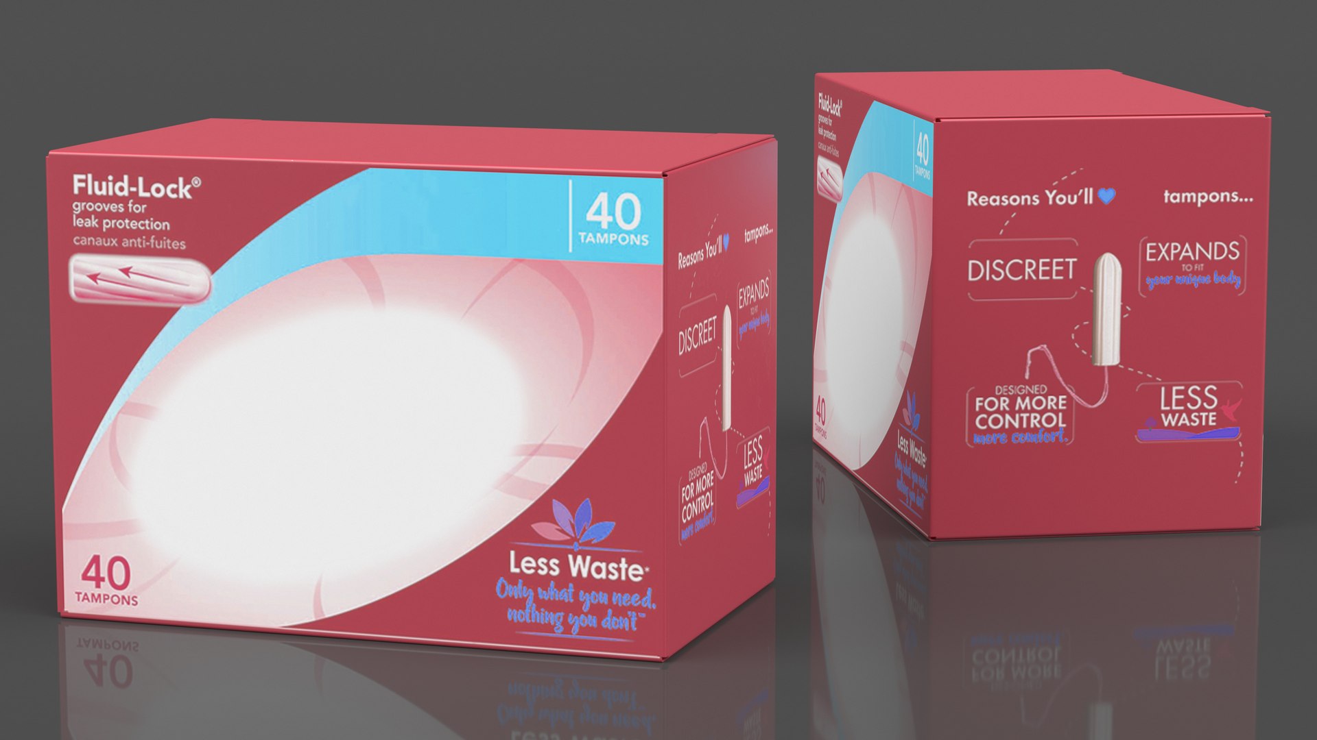 Menstrual Tampons Package 3D Model - TurboSquid 2164583
