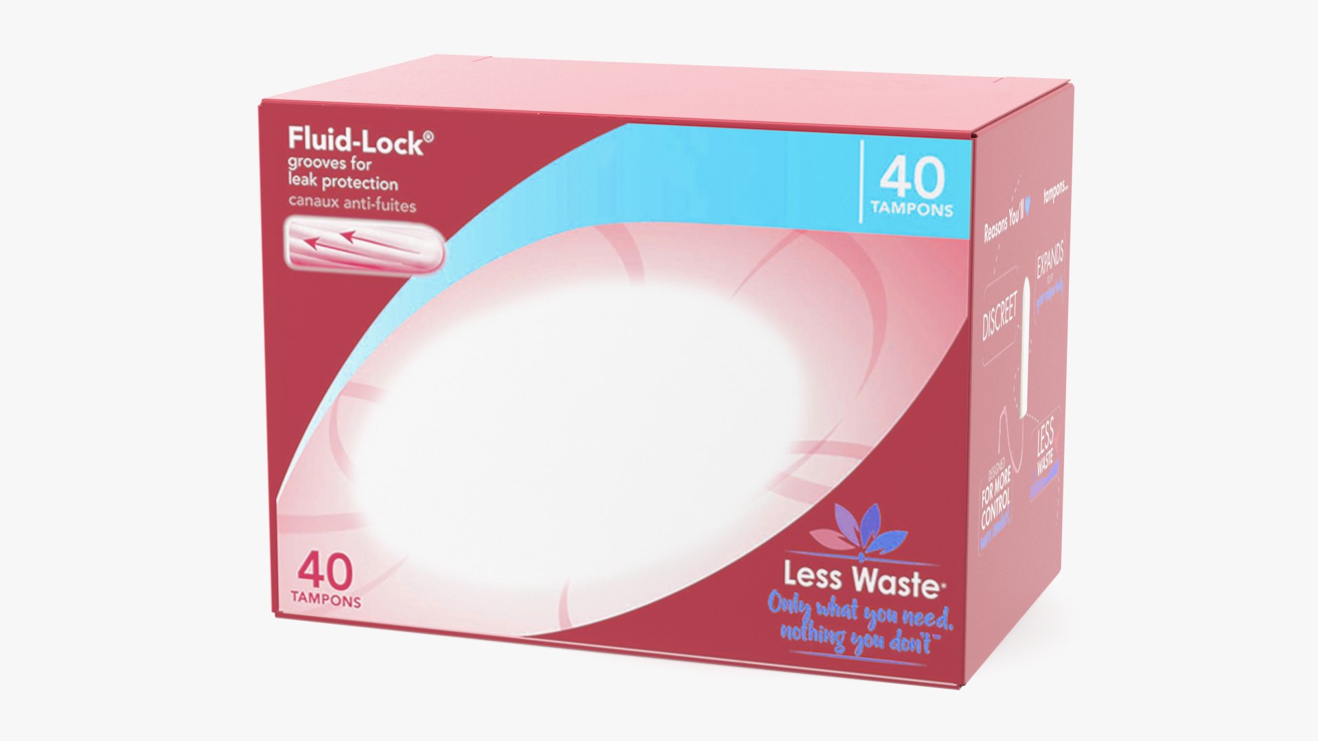 Menstrual Tampons Package 3D Model - TurboSquid 2164583