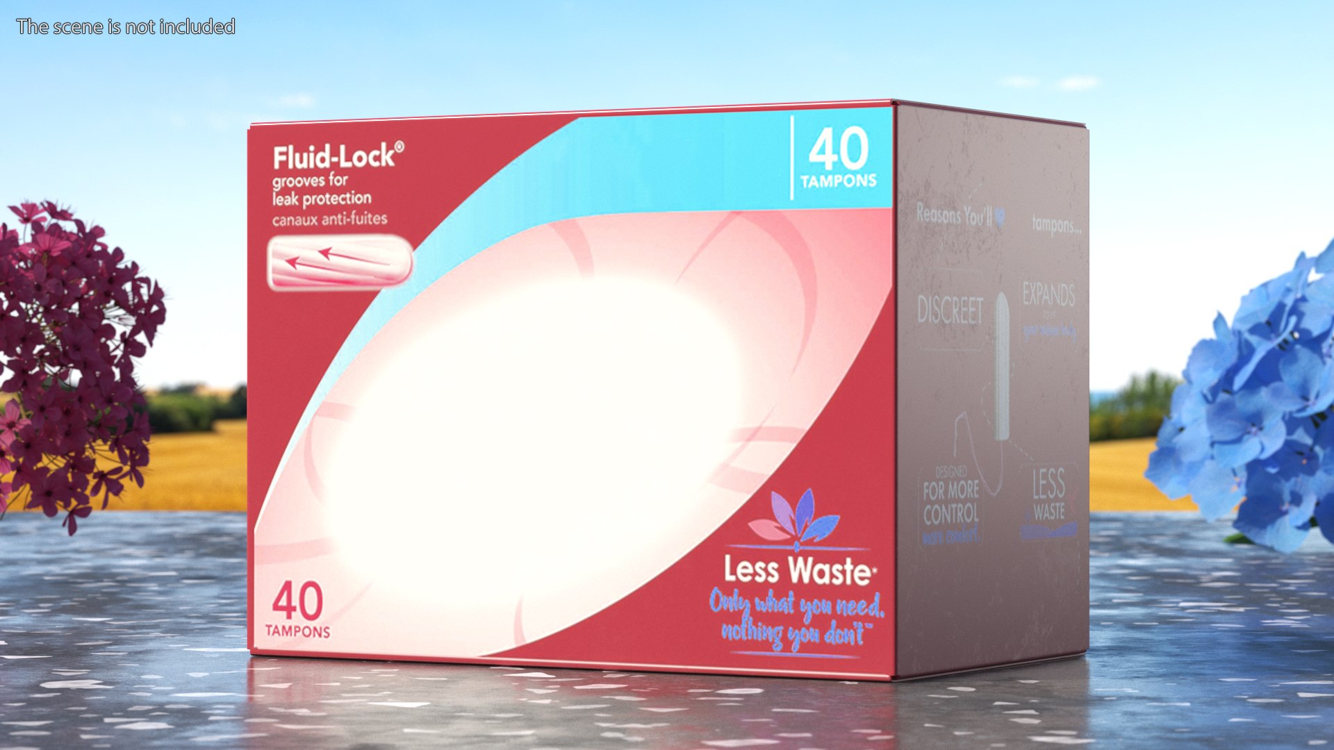 Menstrual Tampons Package 3D Model - TurboSquid 2164583