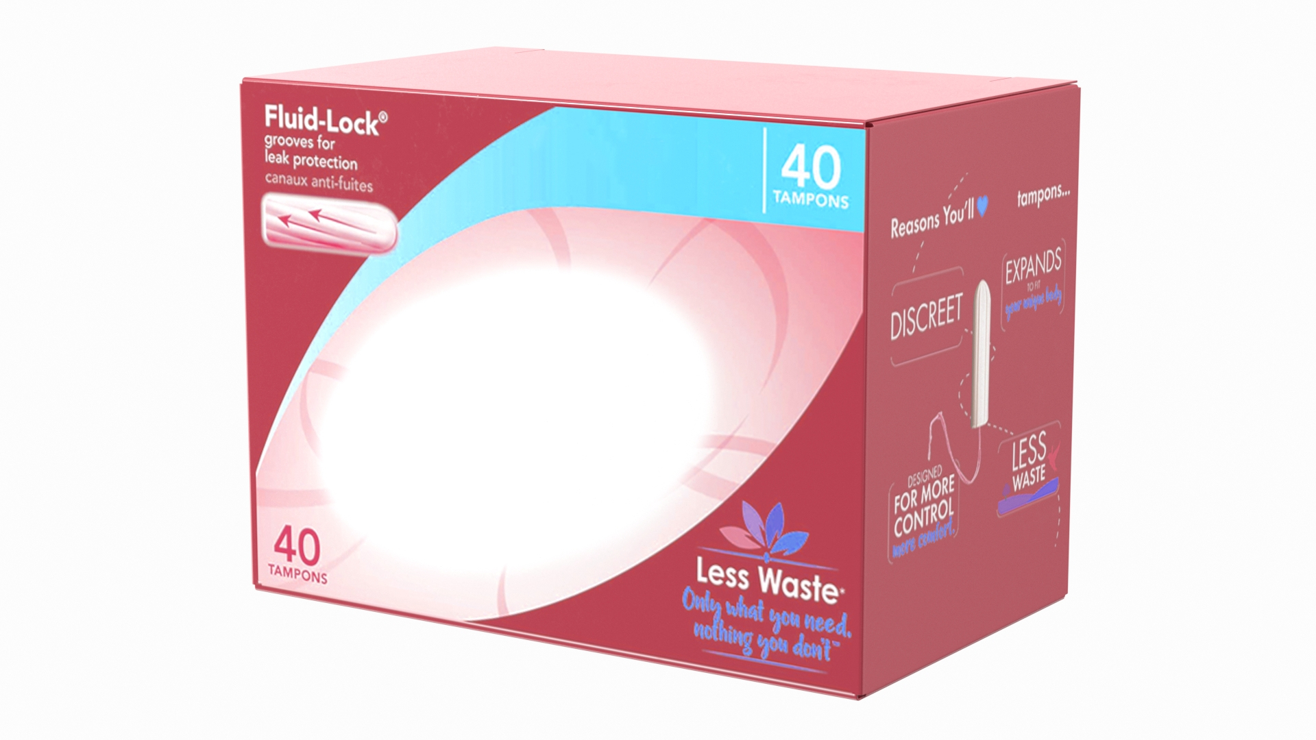 Menstrual Tampons Package 3D Model - TurboSquid 2164583